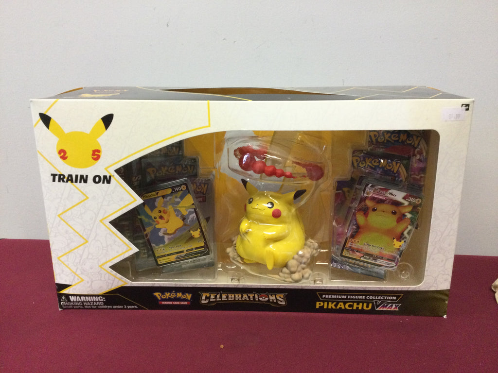 Pokémon celebrations pikachu vmax premium figure collection